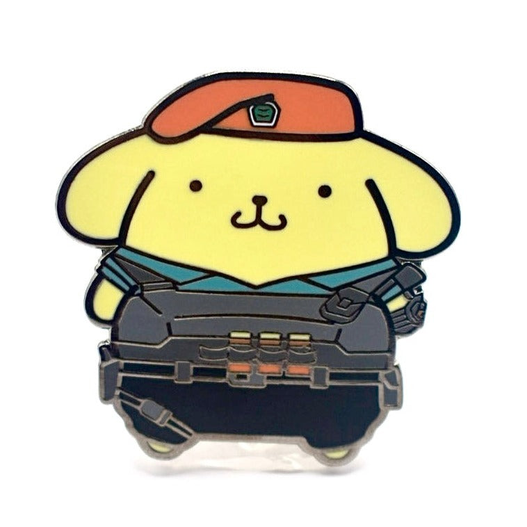 Pompompurin Brimstone Enamel Pin – studiosanbie